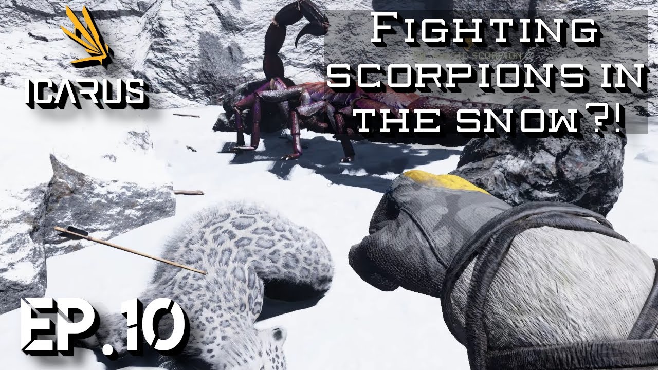 Icarus Open World [S1] EP.10: Exploring the snow biome! #survivalgame # ...
