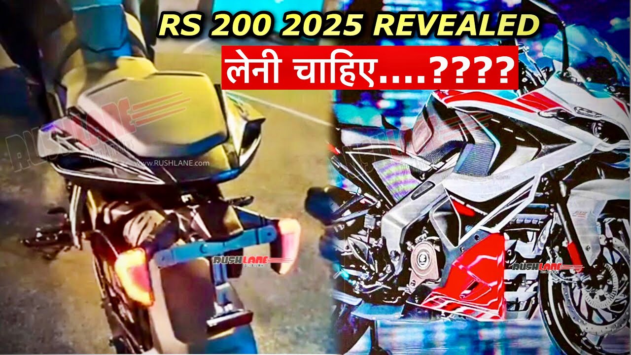 2025 BAJAJ PULSAR RS 200 LAUNCH | NEW DESIGN, GRAPHICS, PRICE, BOOKING ...