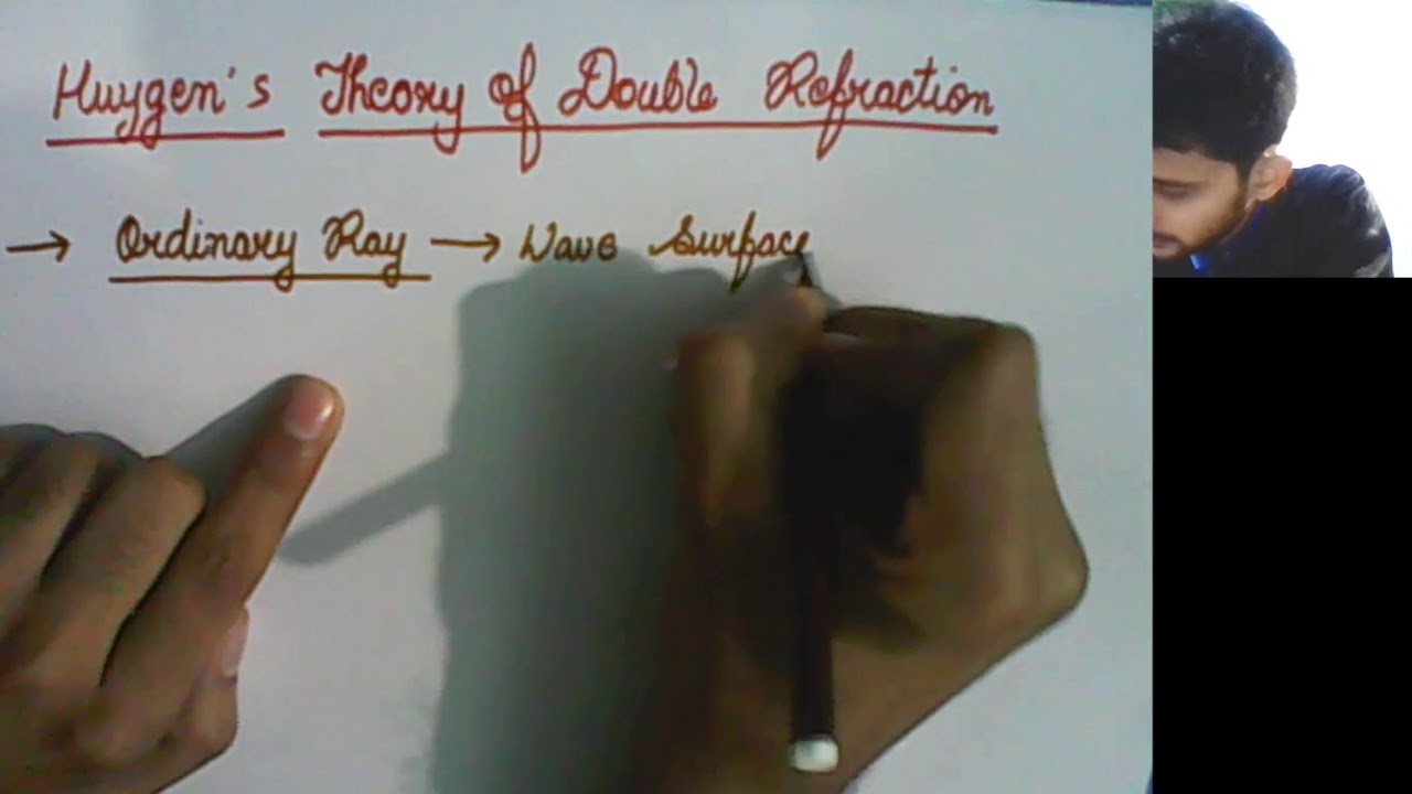 Huygens' Theory of Double Refraction, Negative and Positive Doubly ...