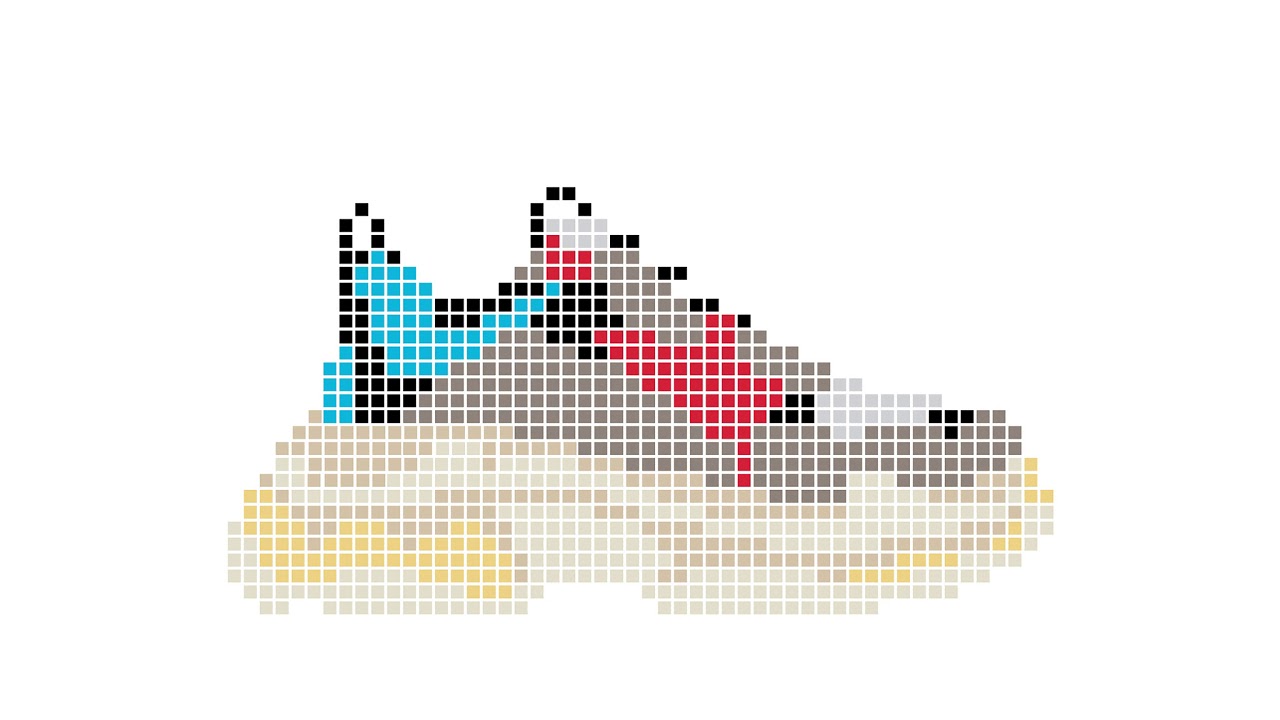 8 Bit Banner Sneakers - YouTube