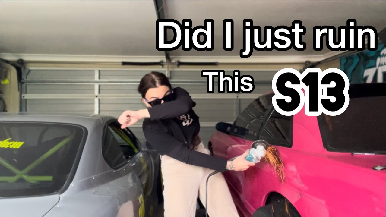 Build update & widebody prep for the S13 - YouTube