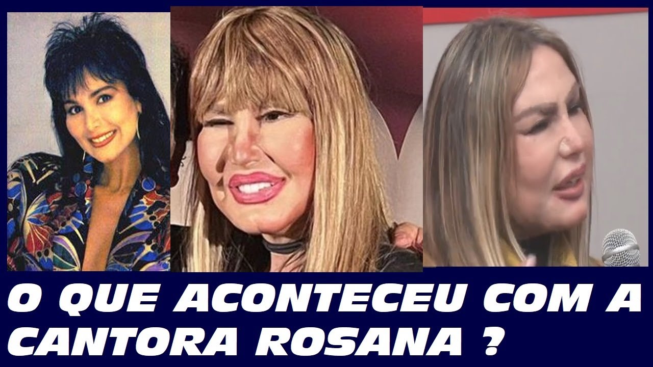 ROSANA foi uma cantora de enorme sucesso na década de 80 com a música O ...