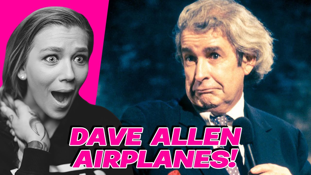 AMERICAN REACTS TO DAVE ALLEN AIRPLANES | AMANDA RAE - YouTube