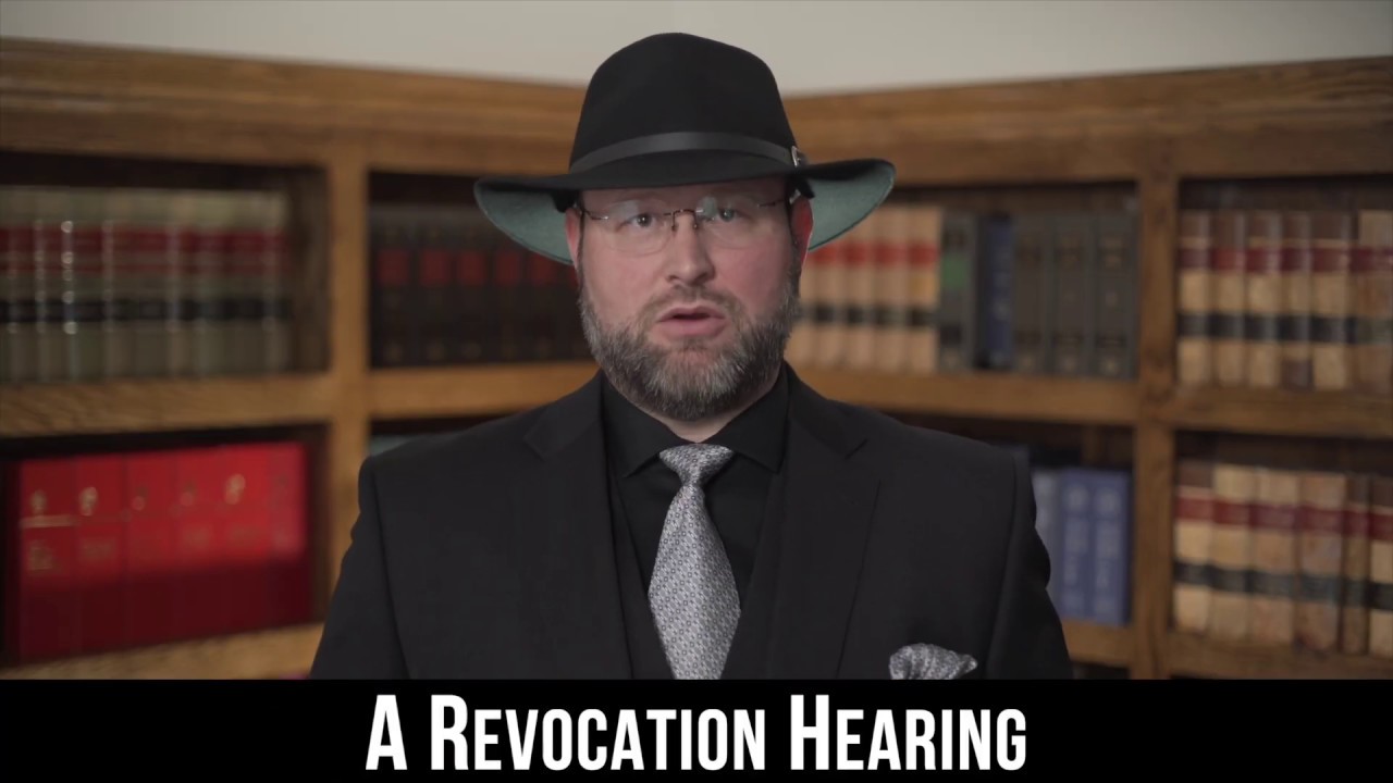 How to prepare for a revocation hearing. (CB) - YouTube