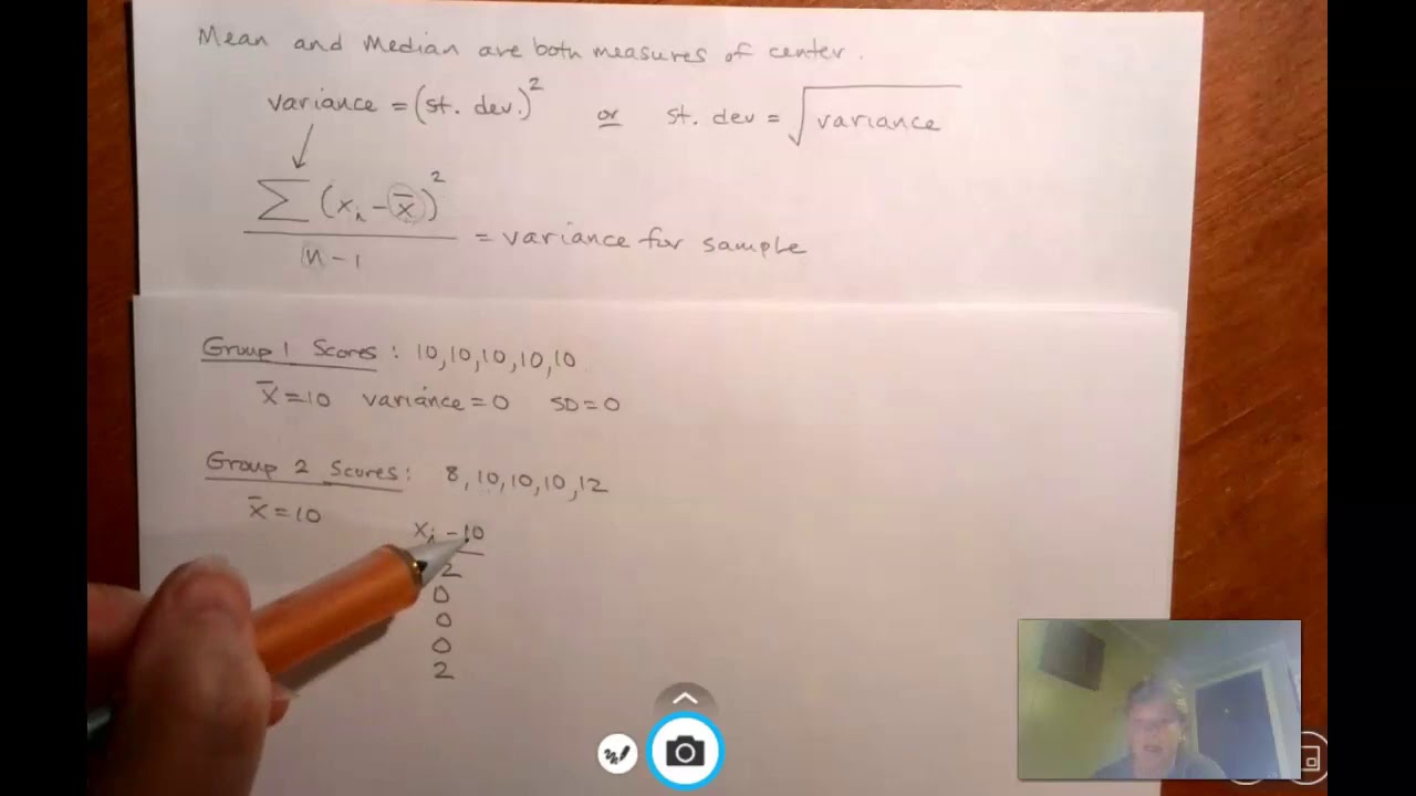 AP Stats Variance & Standard Deviation - YouTube