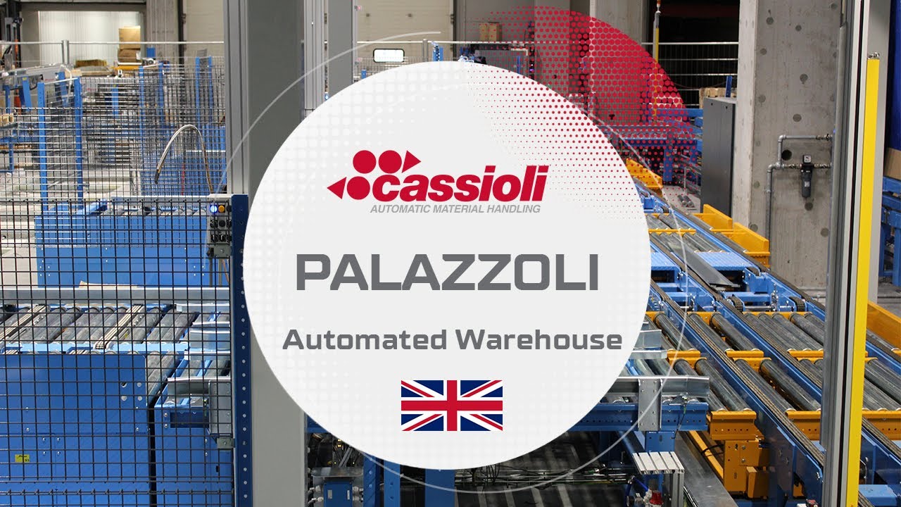 Automated Warehouse Palazzoli CASE STUDY - Cassioli - YouTube