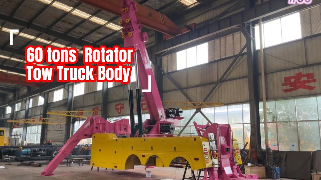 50 Tons 60 Tons 75 Tons Rotator Tow Truck Body/Wrecker Truck Body ...