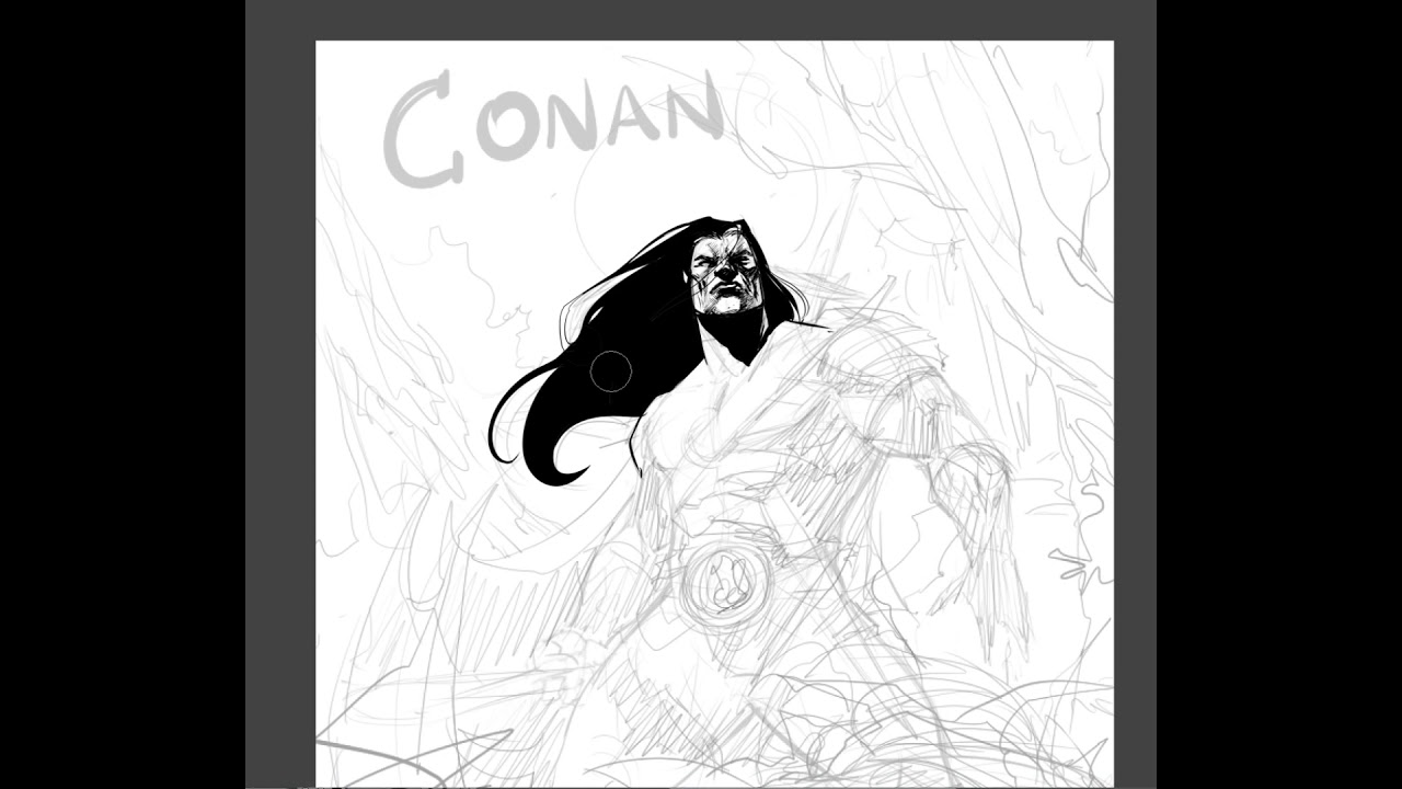 Drawing Conan - YouTube