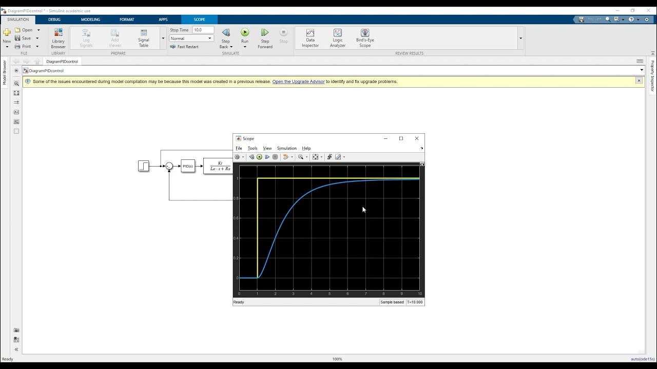 Simulation PID Controller in MATLAB - YouTube