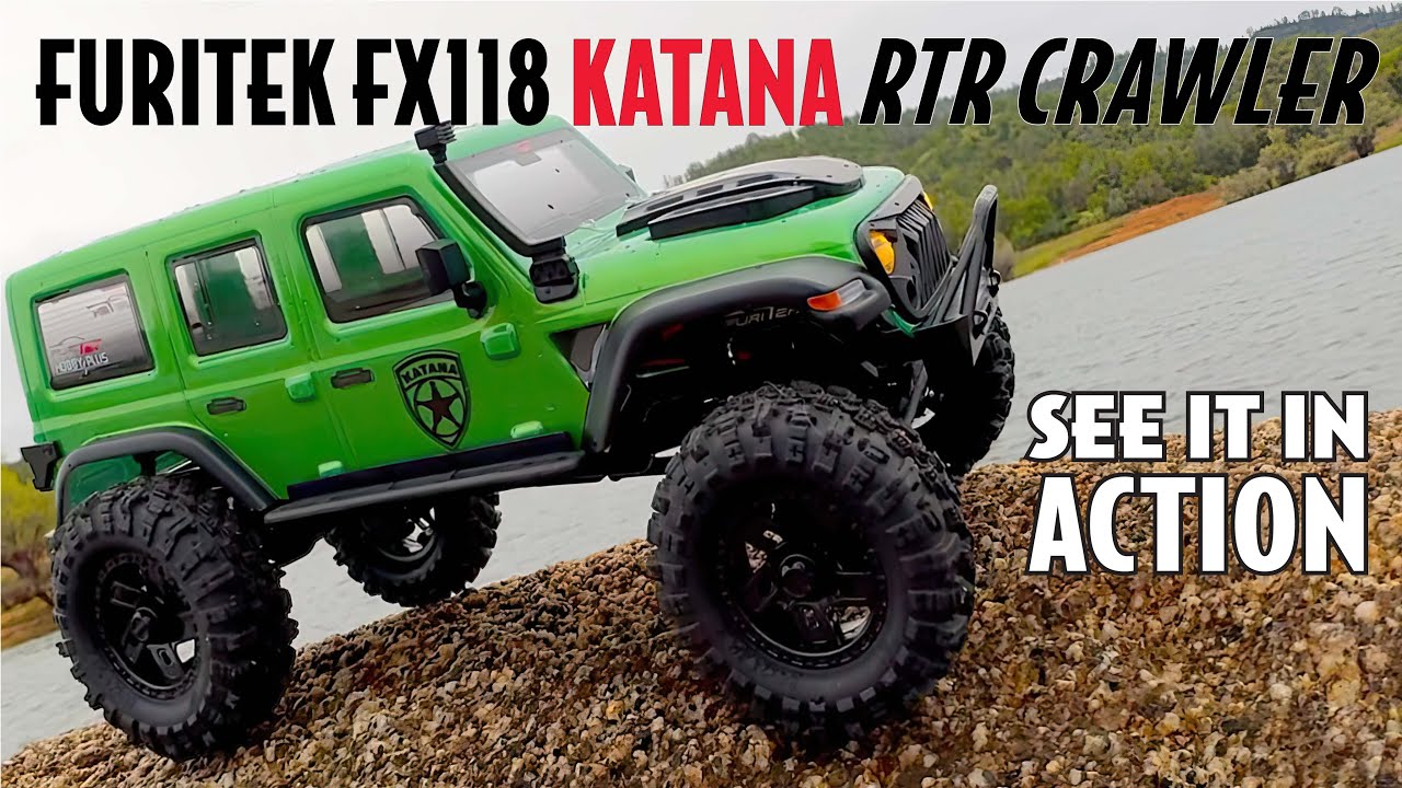 Furitek RC Katana FX-118 Rock Crawling Lakeside⛰️🙌 - YouTube