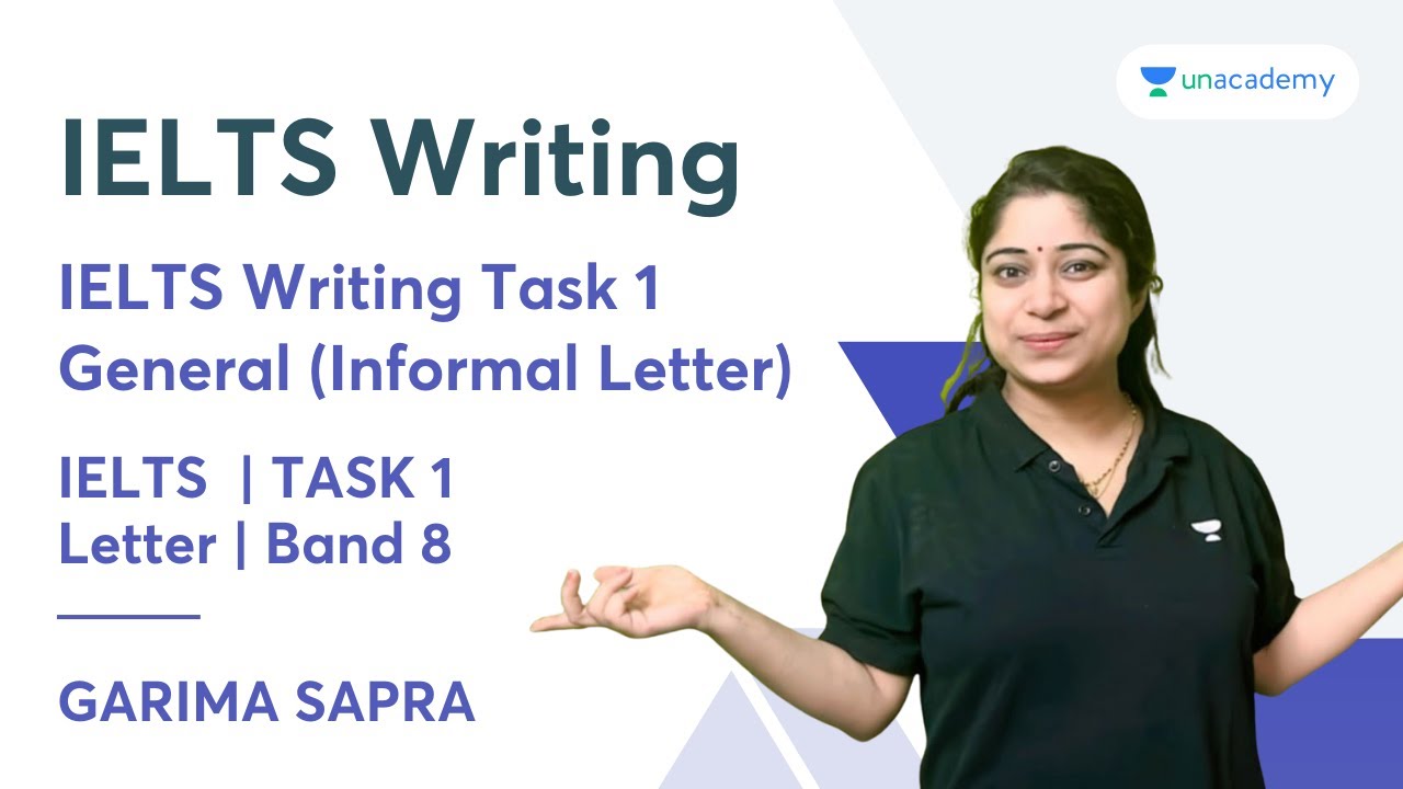 IELTS Writing Task 1 | General (Informal Letter) IELTS | TASK 1 ...