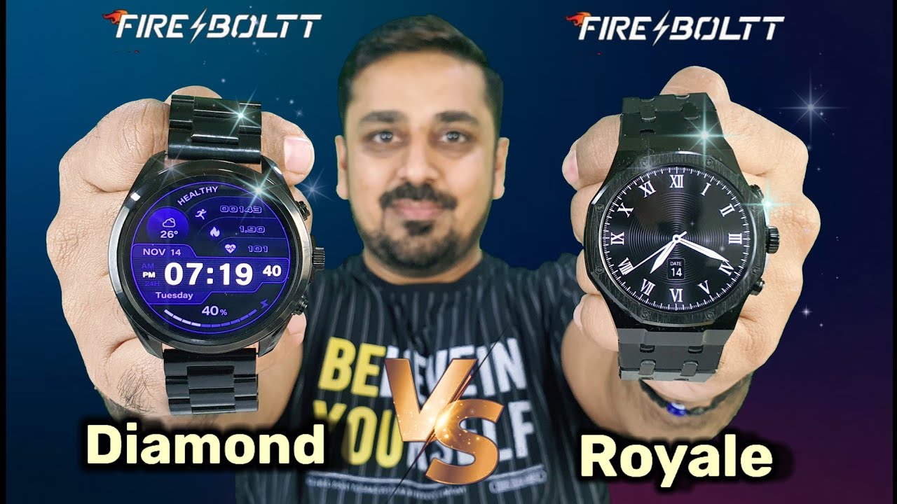 Fireboltt Royale vs Fireboltt Diamond. Which is the best? - YouTube