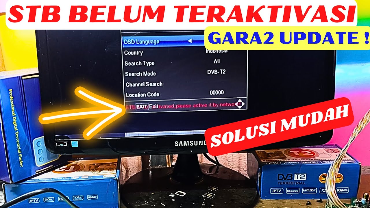 STB is not activated please activate it by network !! FIX - YouTube