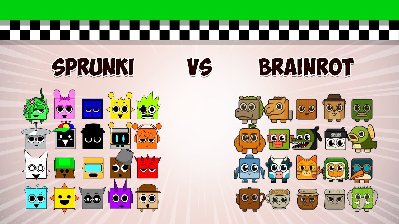 Sprunki Square Race The Ultimate Square Race Begins! - YouTube