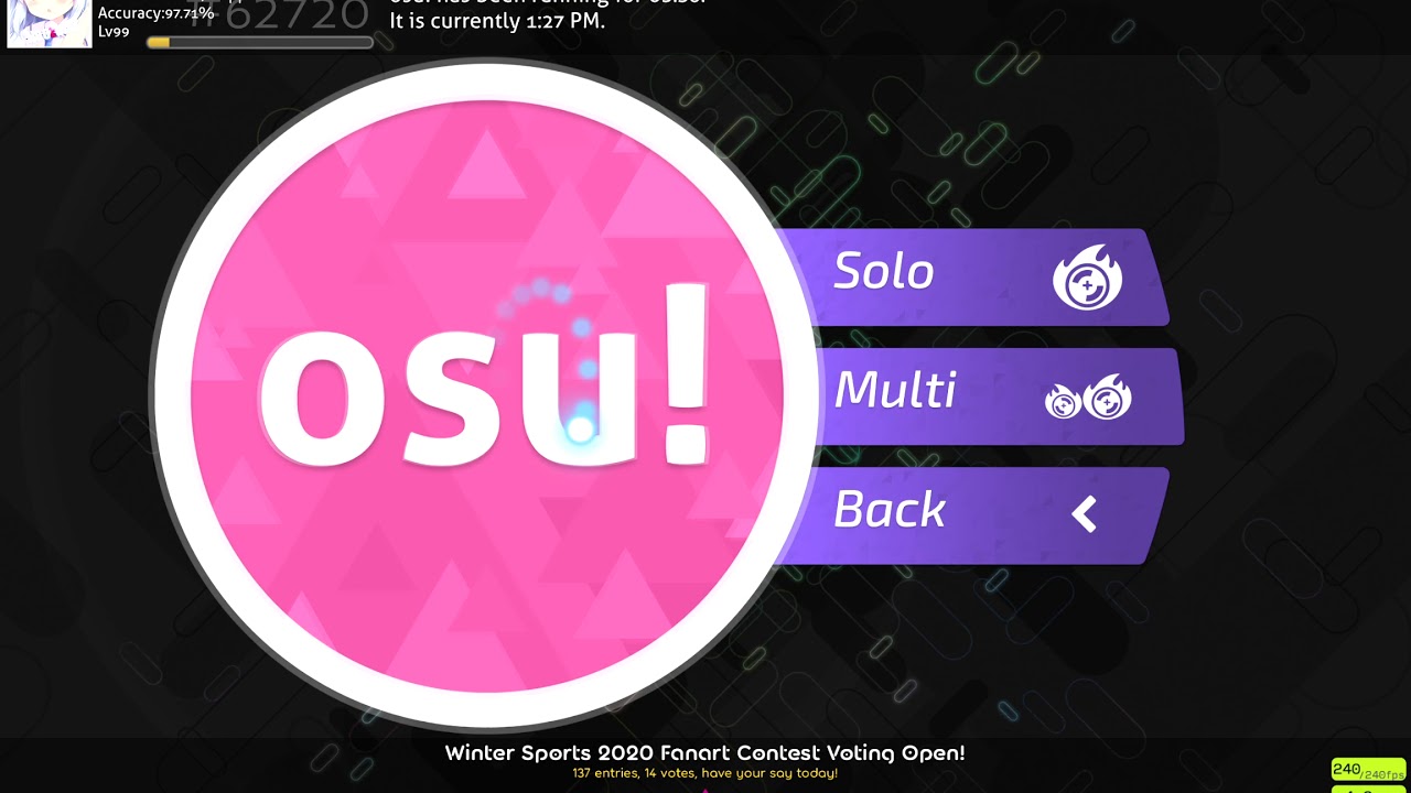 osu cursor bug? - YouTube