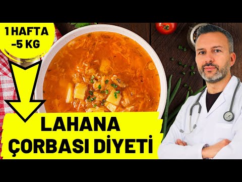 Lahana Çorbası Diyeti (1 Haftada 5 Kilo 🤔)