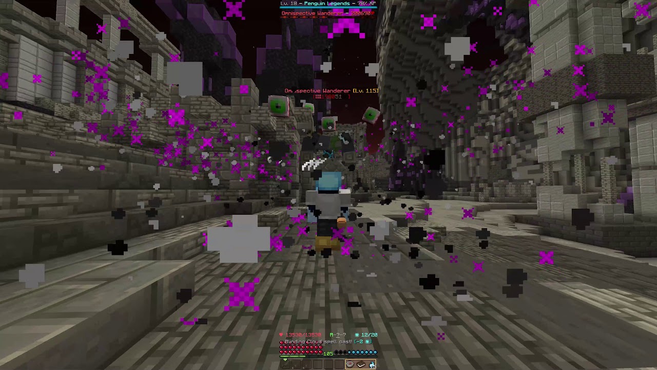 Morph Black vs Omnispective Wanderer | Wynncraft - YouTube