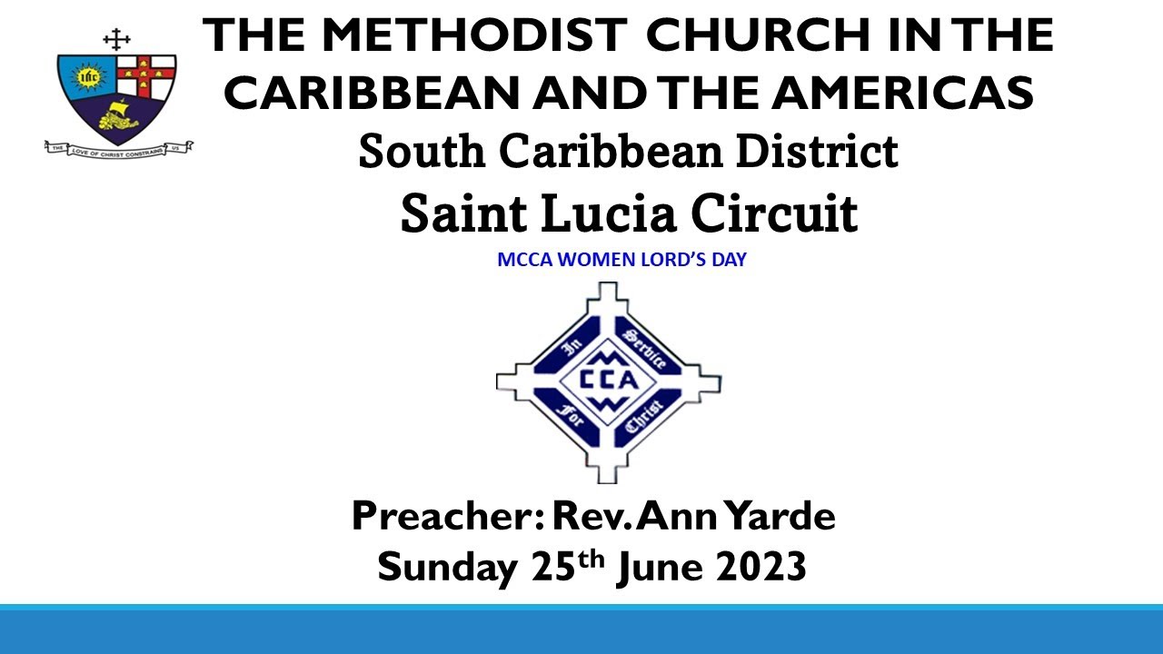 MCCA Women's Lord's Day June 25 - YouTube