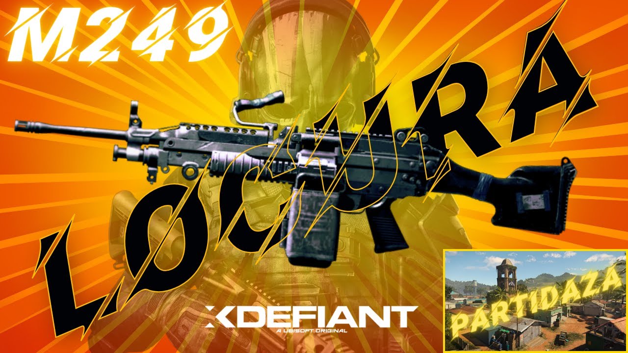 ¡LA M249 ES EL ARMA MÁS CHETADA DEL XDEFIANT! Partida BRUTAL /ARMA SIN ...