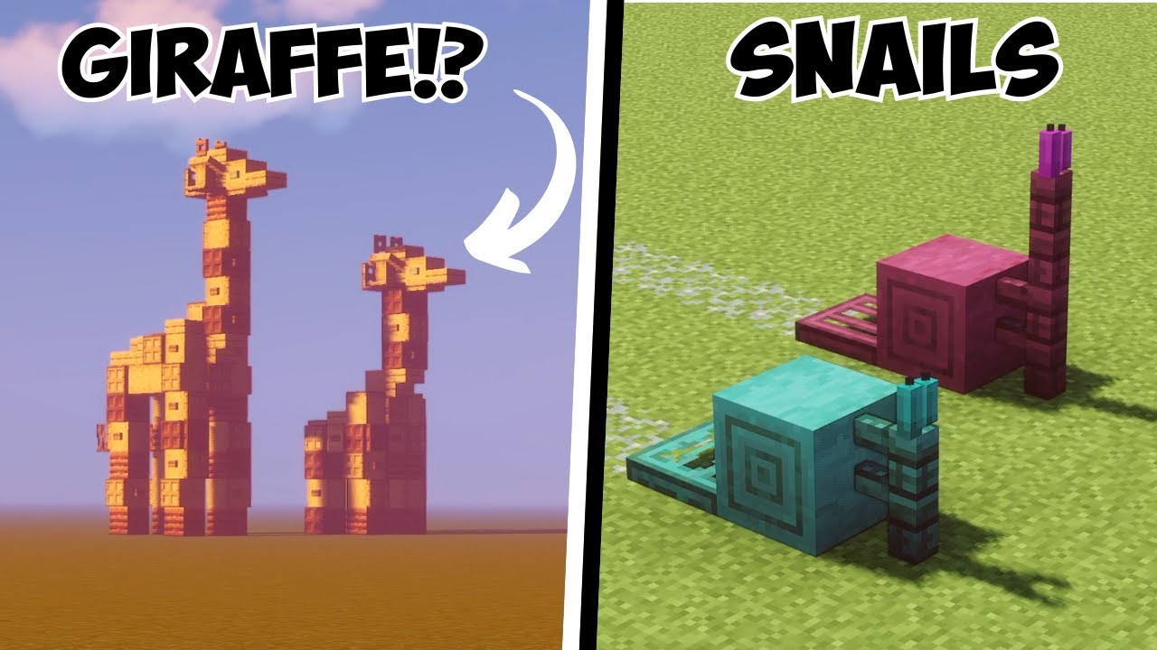 Animals | 5 Builds in 5 Minutes! - YouTube