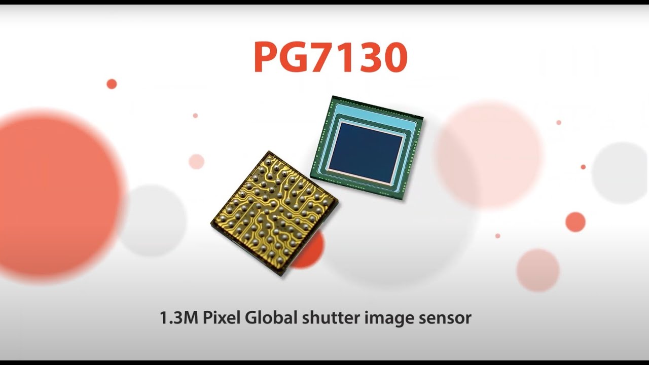 PG7130KA Global shutter Image Sensor - YouTube