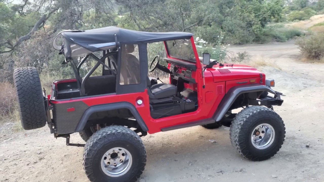 🏴‍☠️ FJ40 1974 SOA on 35" swampers 👀 🎬4K - YouTube