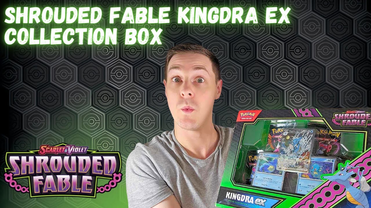 Opening Shrouded Fable Kingdra Collection Box - YouTube