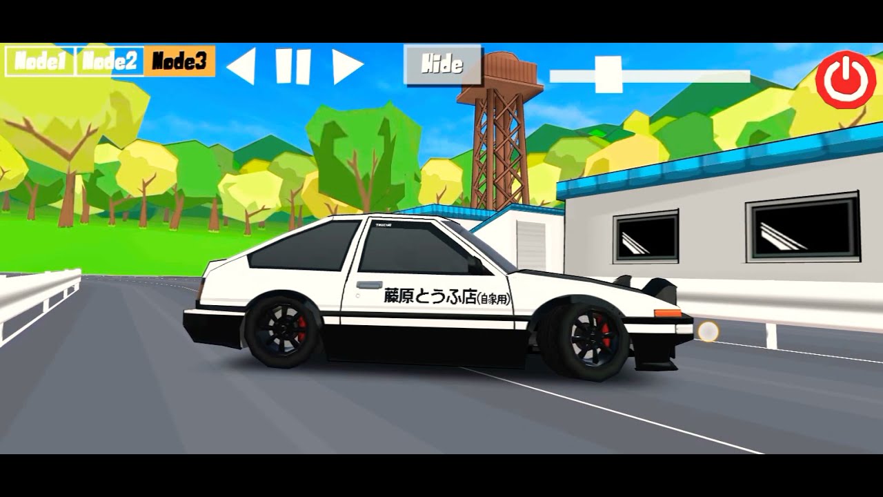 Takumi's AE86 Full Livery | Fr Legend | Initial D | - YouTube
