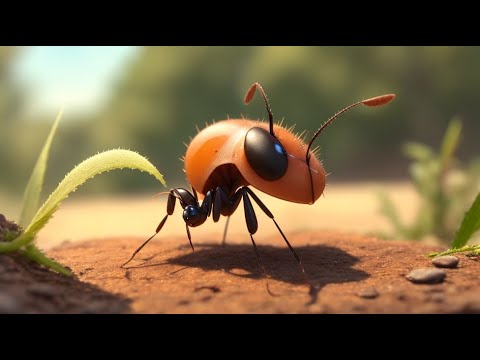 The Helpful Little Ant : Moral story in english - YouTube