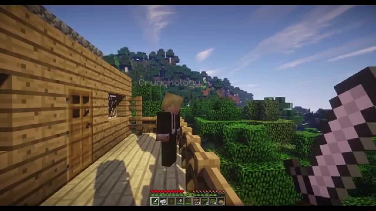 Minecraft 1.8.8 Gameplay Using Shaders - YouTube