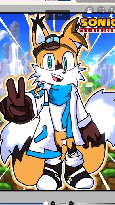 FUTURE! Tails🦊🟠(Sonic Universe ) #sonicthehedgehog #tailsprower #tails #ccart - YouTube