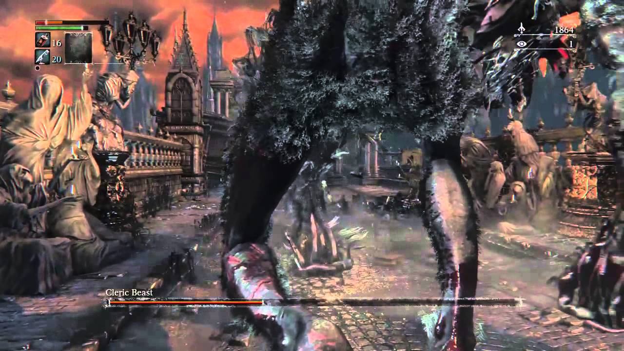 Bloodborne 1st Boss - YouTube