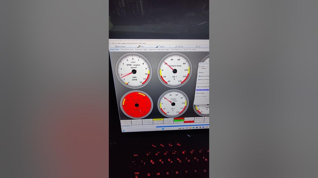 rusEFI trigger error ... because bad ground ... - YouTube