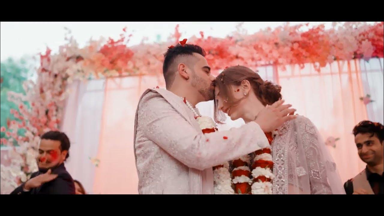 Sumit & Alexandra's cross-continental love story full Reception Highlight by Devendra Studio ...