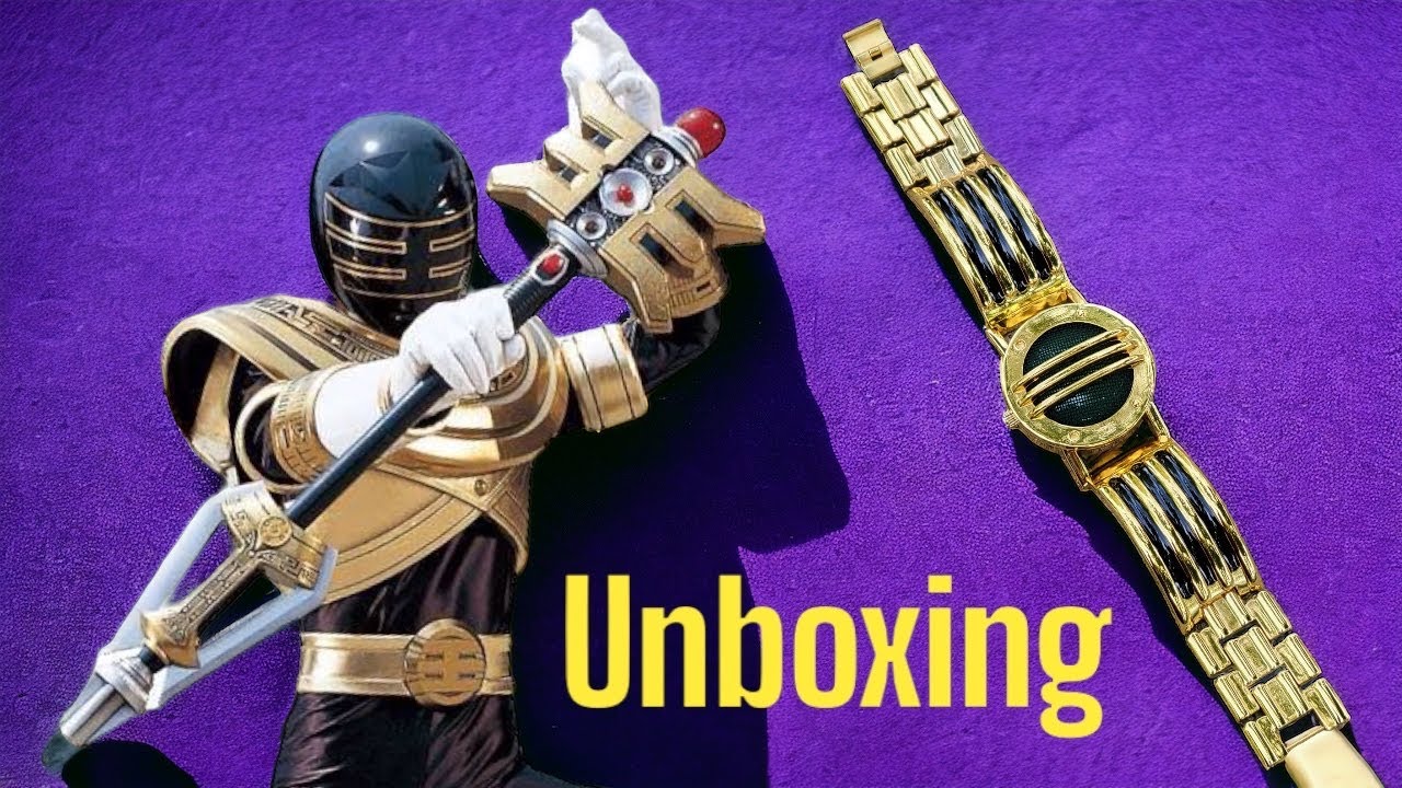 Gold and Black Power Rangers Communicator From Starlight Studios - YouTube