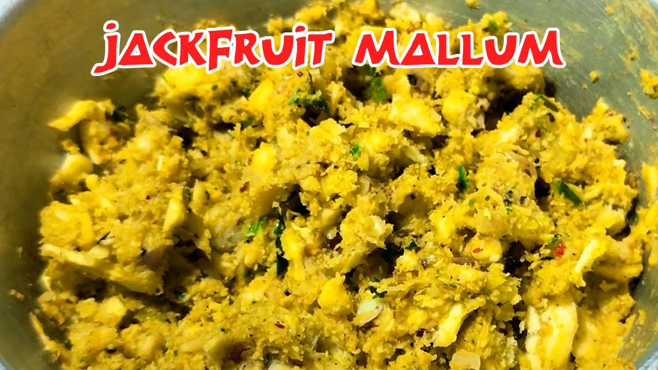 Delicious Jackfruit Mallum | Simple & Healthy Recipe - YouTube
