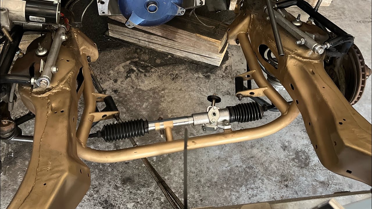 EKR GBody Tubular Crossmember Install - YouTube