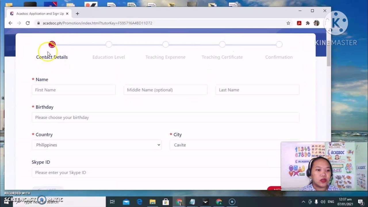 ACADSOC full application process 2021 - step by step(How to apply in ...