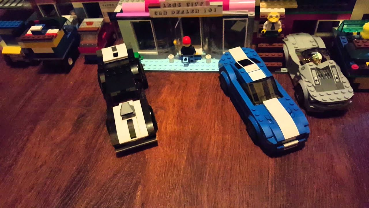 Lego city update with new car dealer ship and more - YouTube
