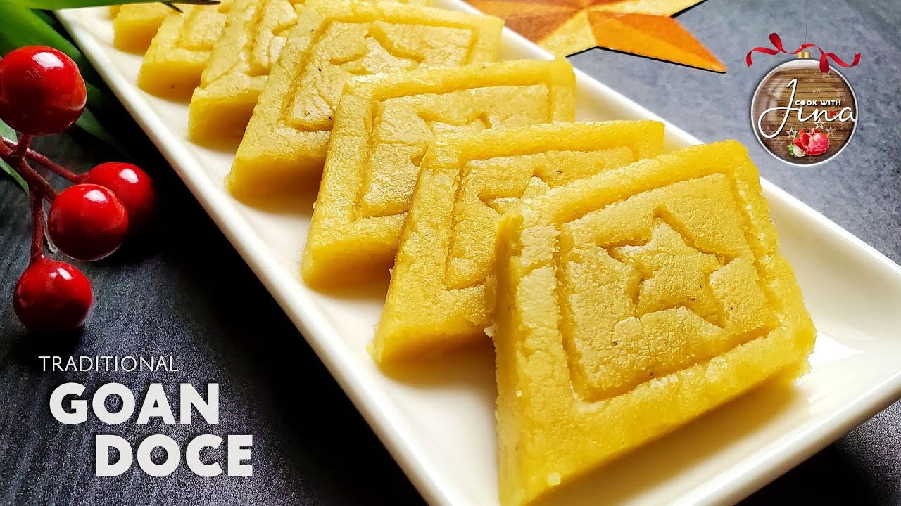 DOCE | HOW TO MAKE DOCE | TRADITIONAL GOAN | DOCE RECIPE @CookwithJina ...