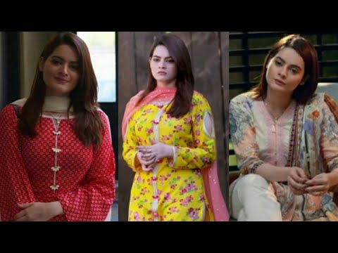 Beautiful Dress Design Ideas by Pretty Minal Khan From Drama Serial Jalan