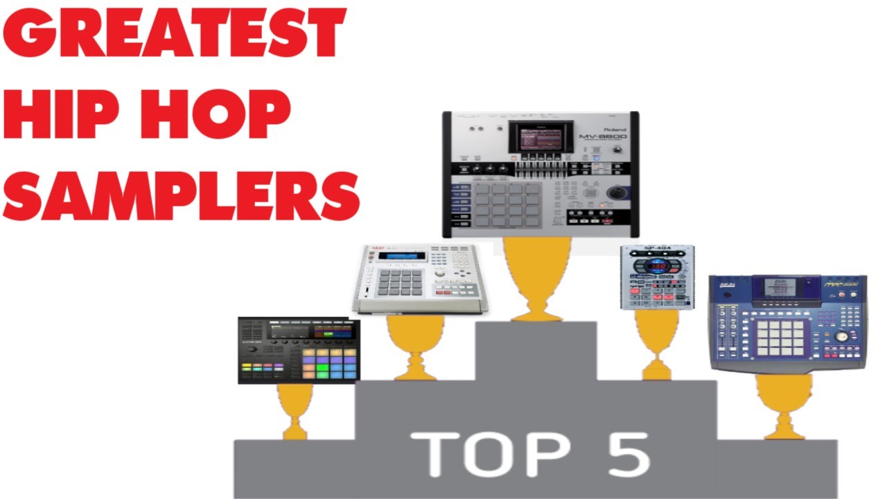 Top 5 HIP HOP samplers of All TIME, MPC.. SP.. Roland..AKAI.. - YouTube