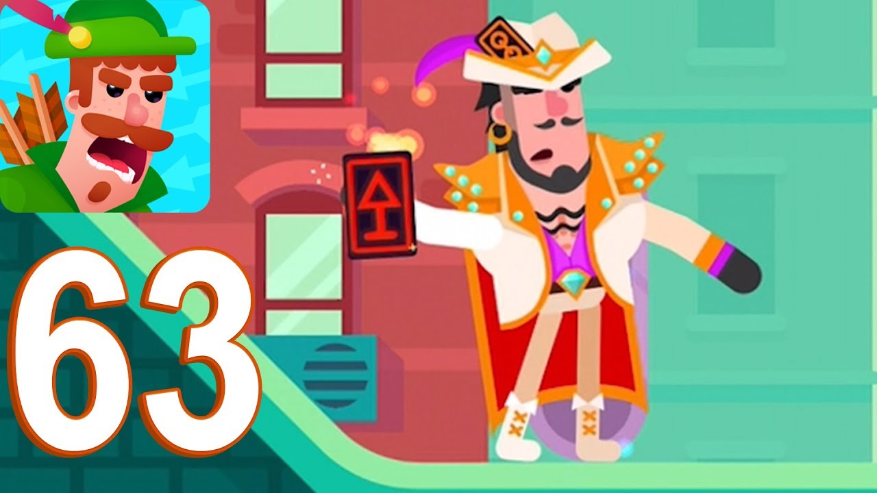 Bowmasters - Gameplay Walkthrough Part 63 - New Update Ron "Gambler ...