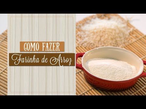 COMO FAZER FARINHA DE ARROZ {Super Fácil} | Dica #32