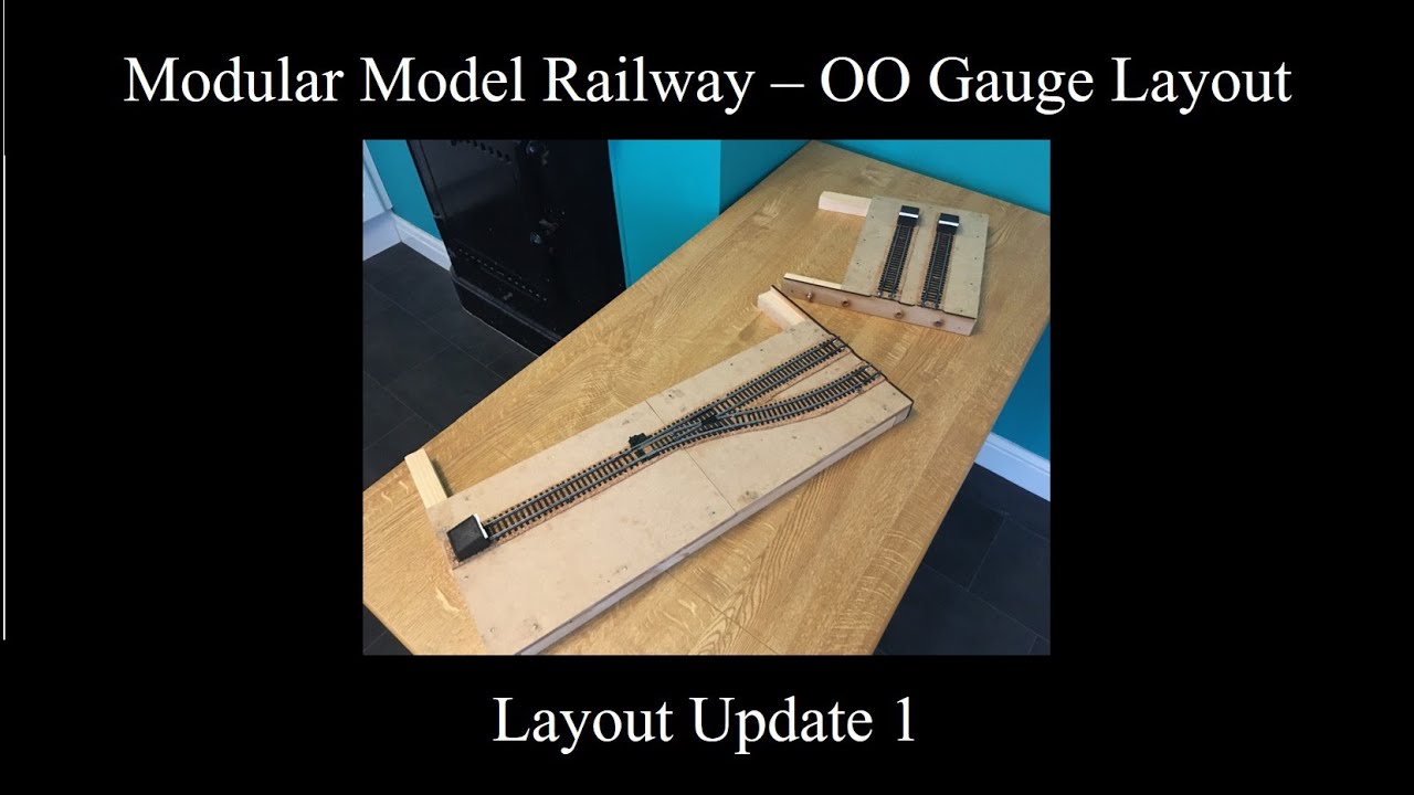 Modular Model Railway, OO Gauge Layout - Update 1 - YouTube