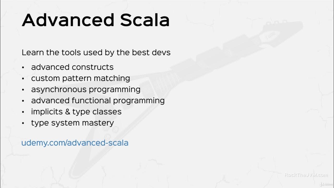 Whats Next 17 Scala Functioning And Programming For Beginners Youtube