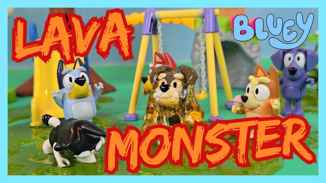 Bluey's Epic Game of Floor is Lava | Bluey Toys | Bluey Pretend Play ...