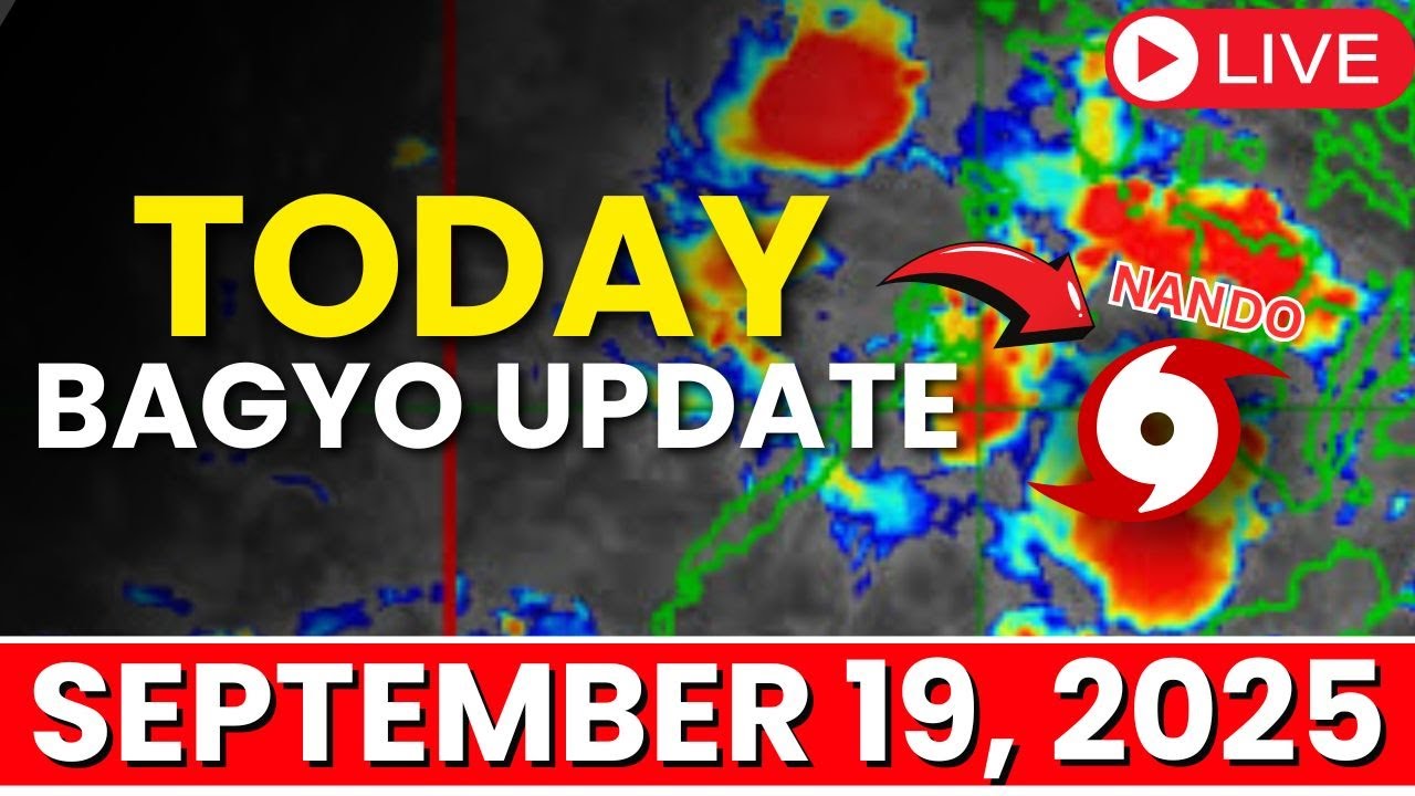 Today Bagyo Update September 19, 2025 | Low Pressure Area in the ...