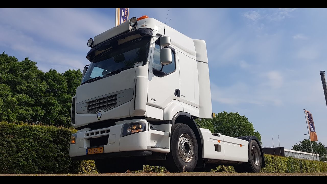 Renault Premium 2013 PTO - YouTube