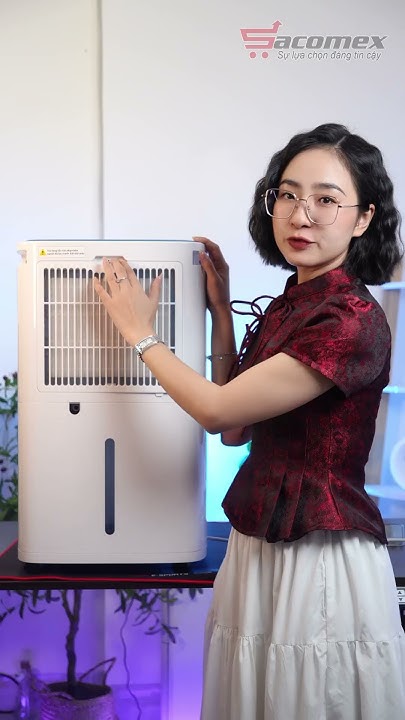 Review máy hút ẩm lọc không khí Kosmen KM 30N - YouTube